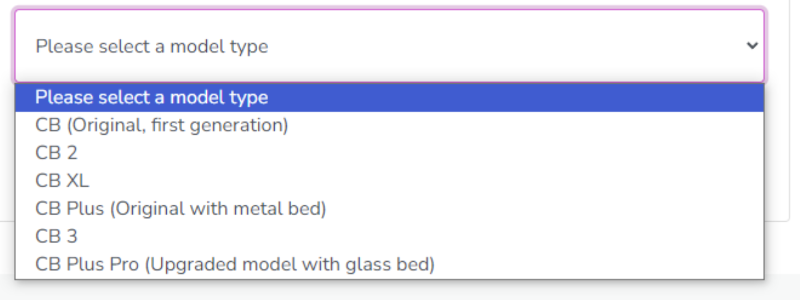 Legacy Printers report view - Craftbot Support pages